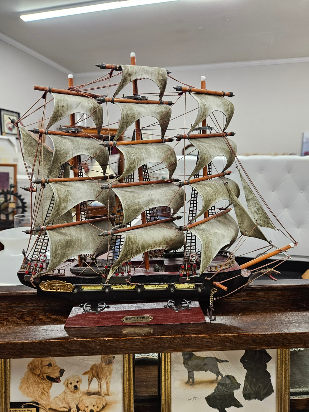 Model Flag Ship "Fragata Espanola" – New Leaf Consignment Plus